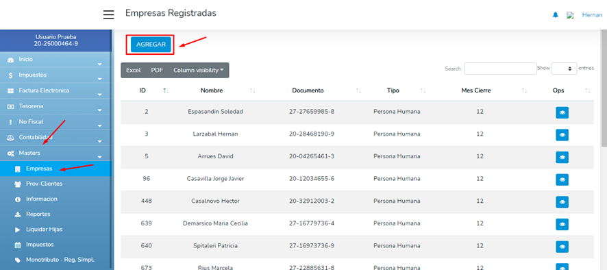 Primeros Pasos | Guia de Uso TAXES